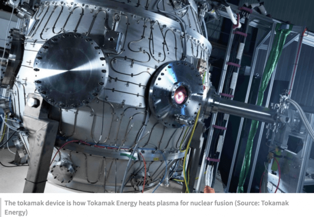Tokamak Energy is a Step Closer To Harnessing Nuclear Fusion … – GL-W's ...